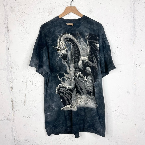 The Mountain | Tops | The Mountain Tuesday Dye Dragon Vintage Tee Shirt ...